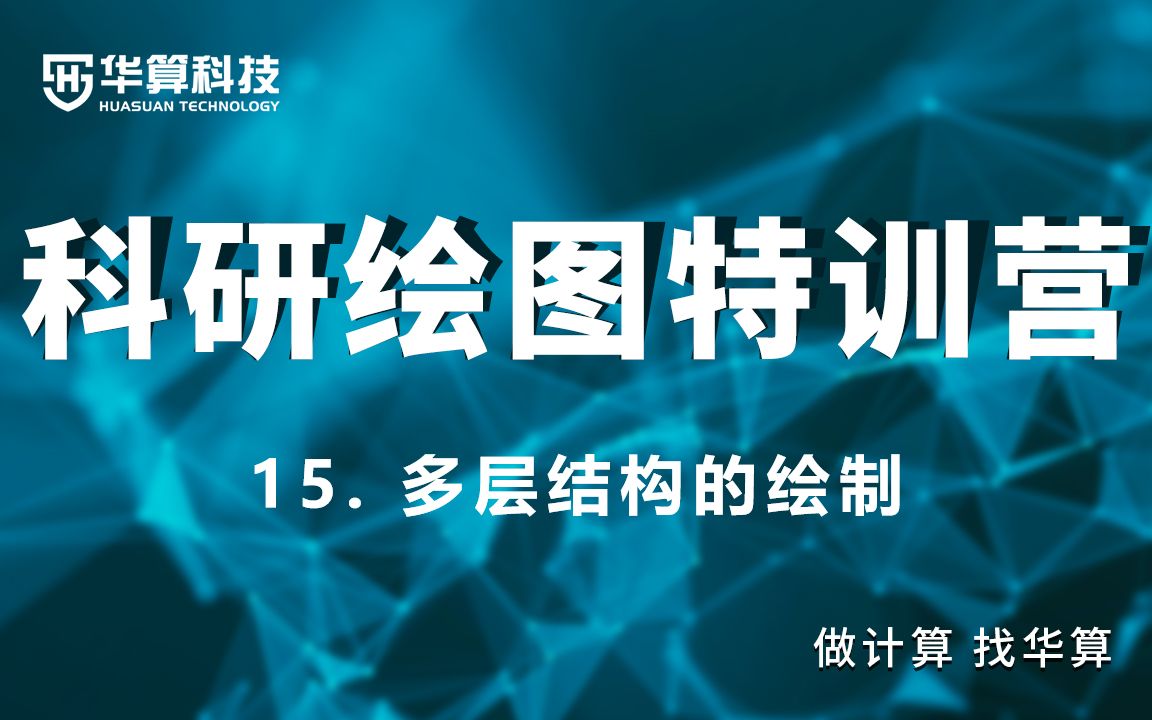 【科研绘图特训营】15. iSlide插件功能介绍-多层结构的绘制