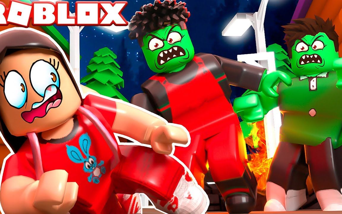 Roblox丧尸感染模拟器:丧尸从天而降!居然还会爬楼?