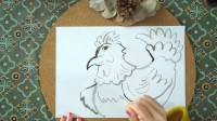 简单的小鸡简笔画,让孩子一看就会的详细步骤来了