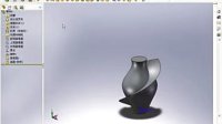 solidworks自学教程 花瓶 制作过程程