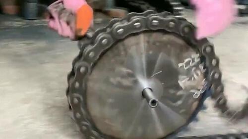 原来检测一个齿轮合格不合格,用这一招就行,一点误差就看出来了!