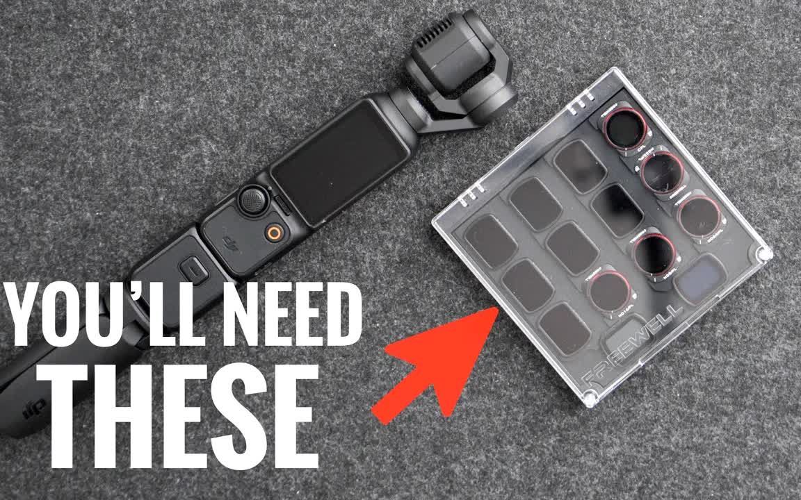 DJI Pocket 3 滤镜的作用|UV|ND|CPL|NDPL|白柔|抗光害滤镜~