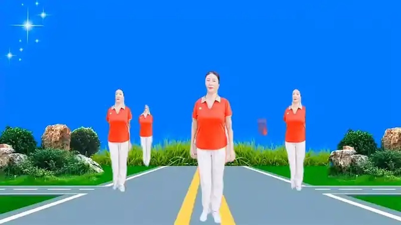 精选小舞蹈《唱着情歌流着泪》歌美舞美,简单易学