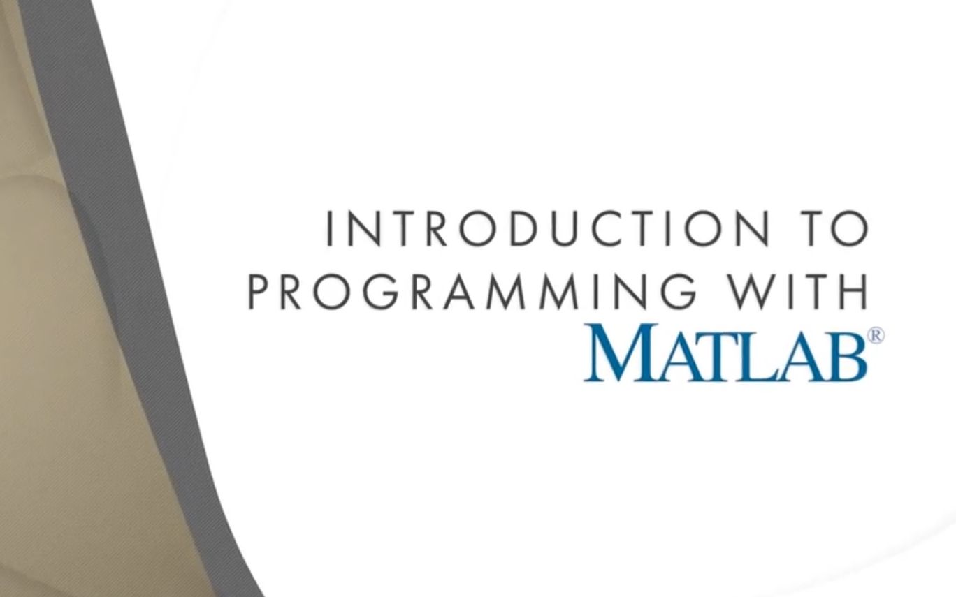 【MATLAB编程入门 Mike Fitzpatrick教授 范德比尔特大学】英文版