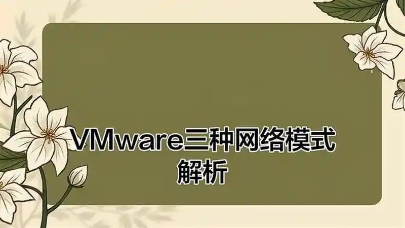 桥接模式、NAT与主机模式的区别,VMware网络连接详解