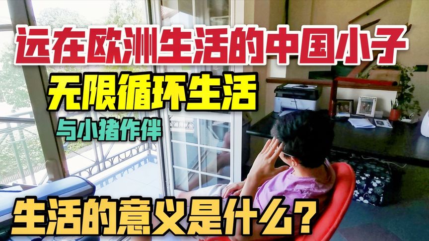 海外华侨真实缩影,中国小子远在欧洲的生活,安逸的极限就是堕落