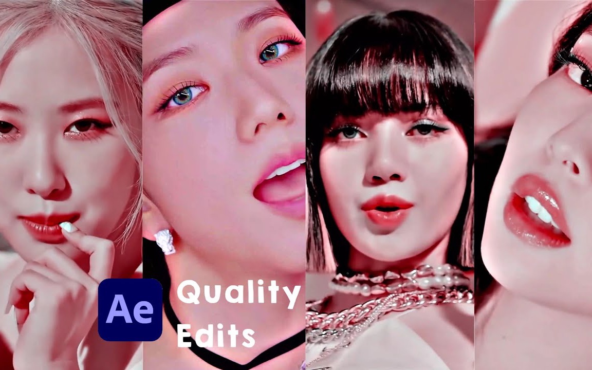 抖音超火HDR滤镜AE教程 | 4k 视频制作 | KPOP人必备技能