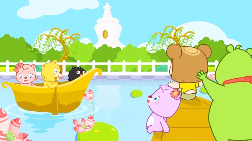 经典儿歌:让我们荡起双桨