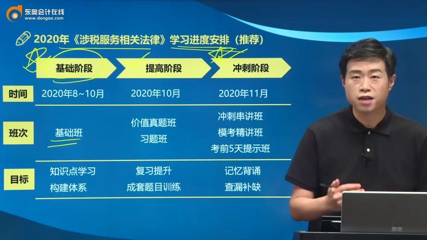 税务师备考学习安排,东奥会计在线与你分享