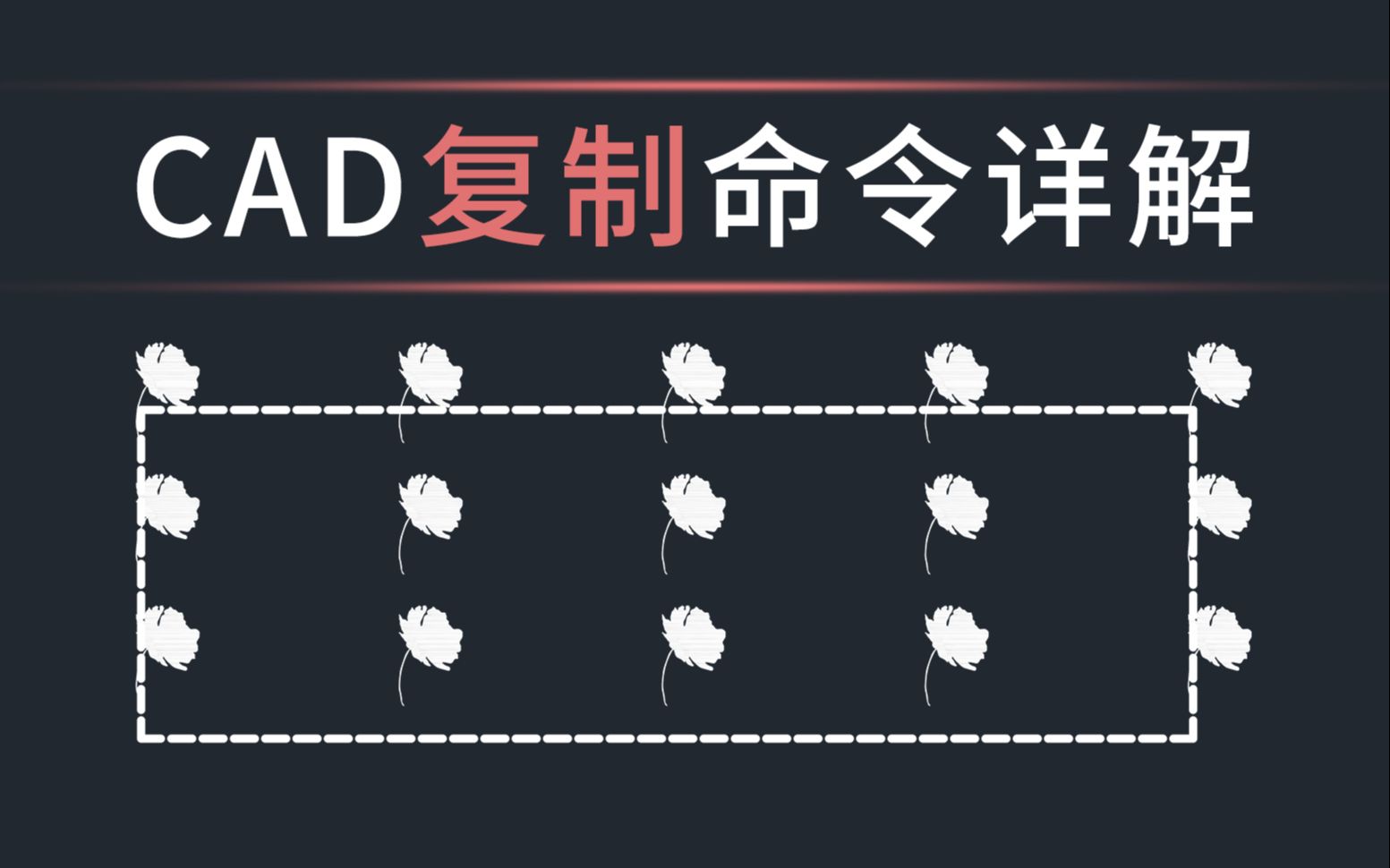 CAD复制命令详解