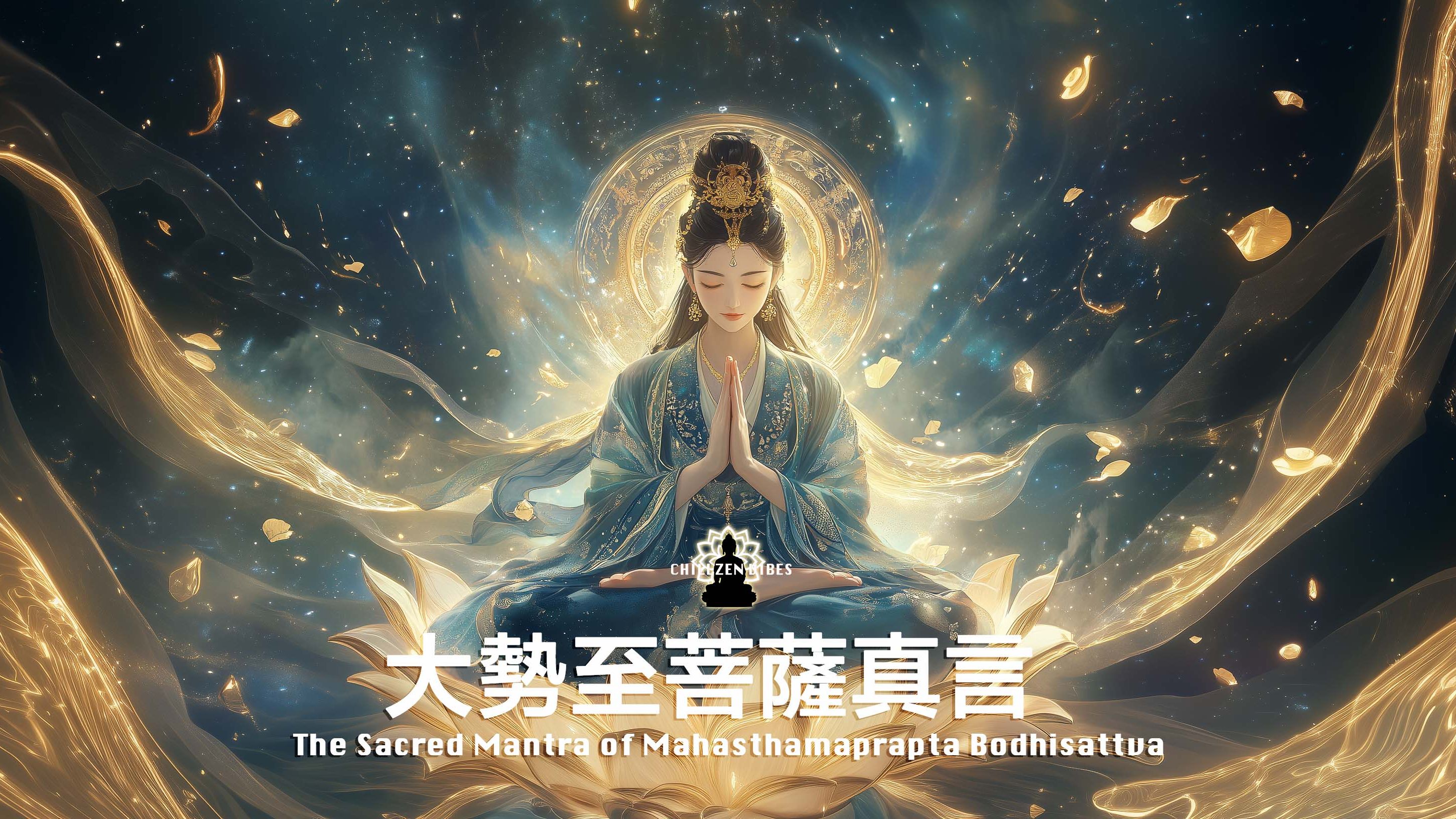 都摄六根,净念相继《大势至菩萨真言与心咒》