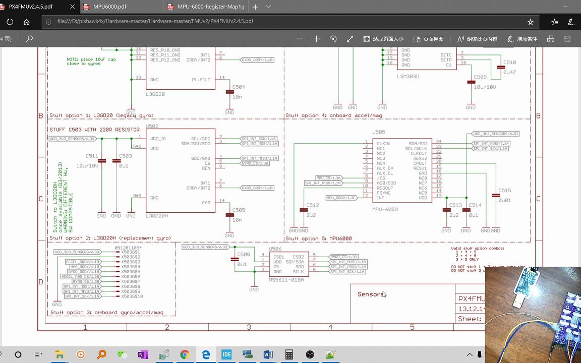 8.基于pixhawk飞控硬件的stm32开发教程(8)---SPI读取MPU6000实验