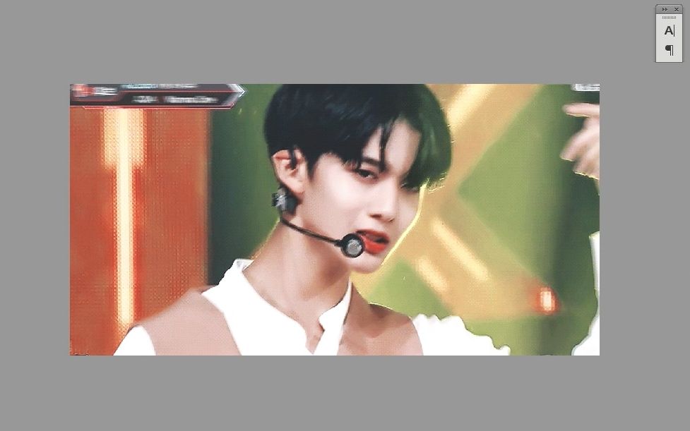 Photoshop做动图效果之简单的黑白与彩色间过渡切换效果