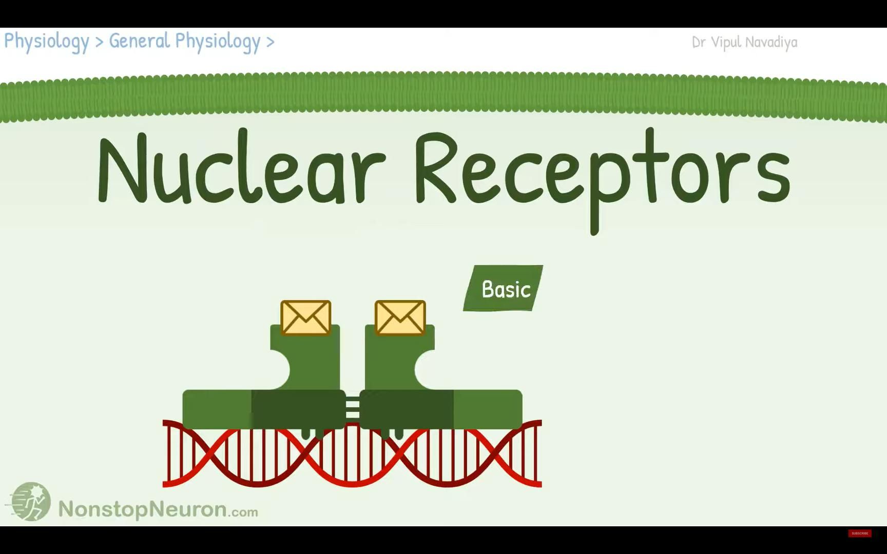 【生物动画】细胞生物学-核受体与信号通路