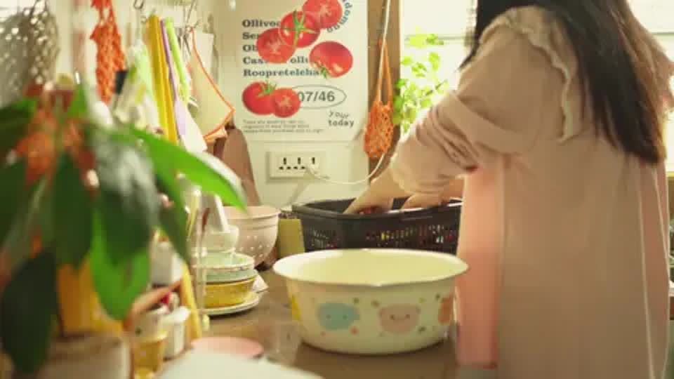 vlog小城慢生活|夏日限定·杨梅果酱·气泡水·贝果 夏日宅家做杨梅...