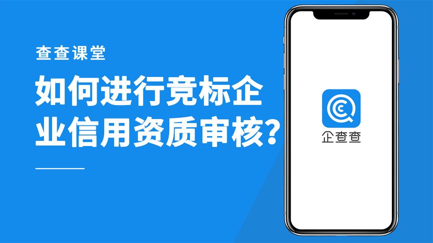 如何进行竞标企业信用资质审核?