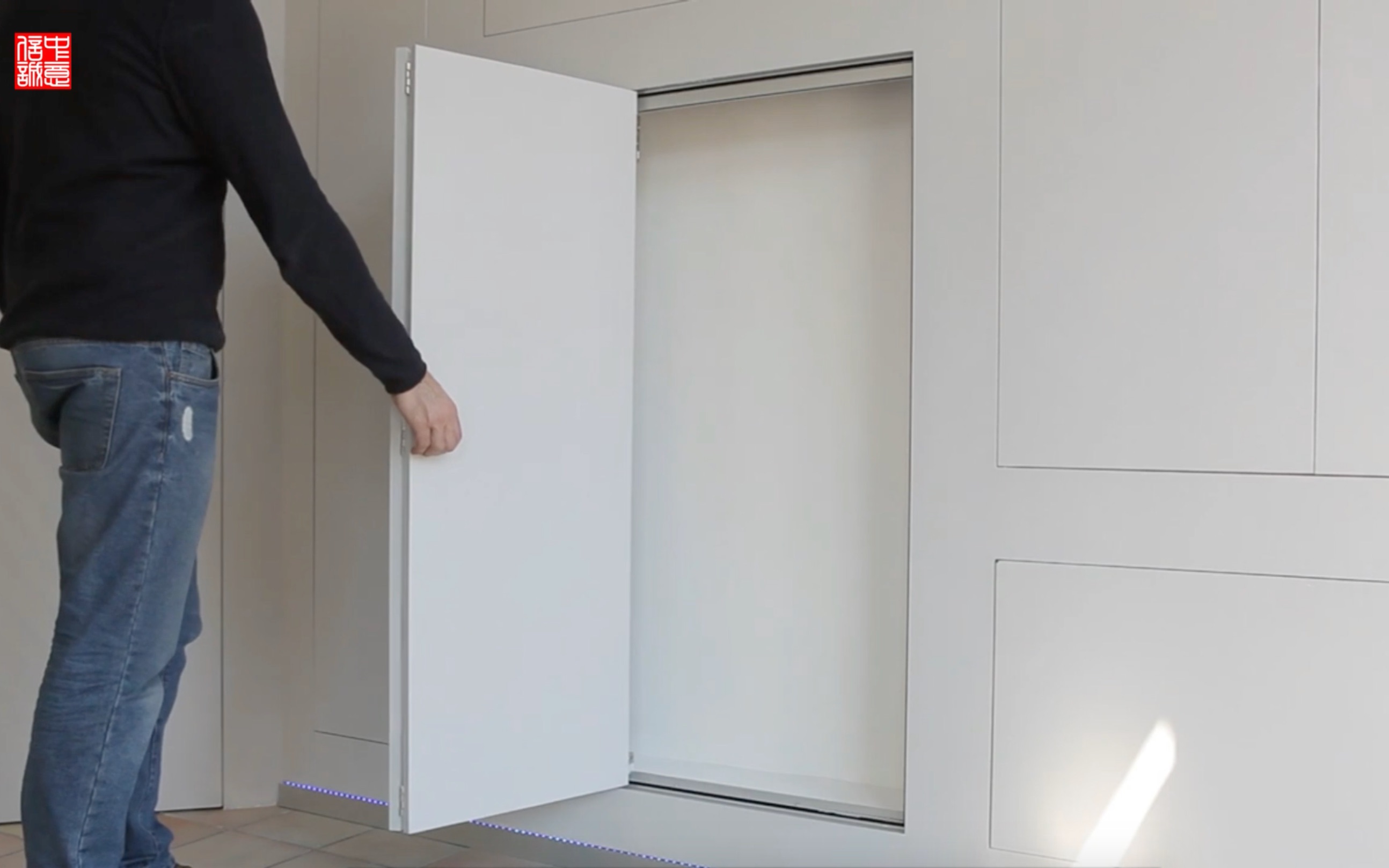 折叠门折叠柜门五金-小空间小五金的大作用