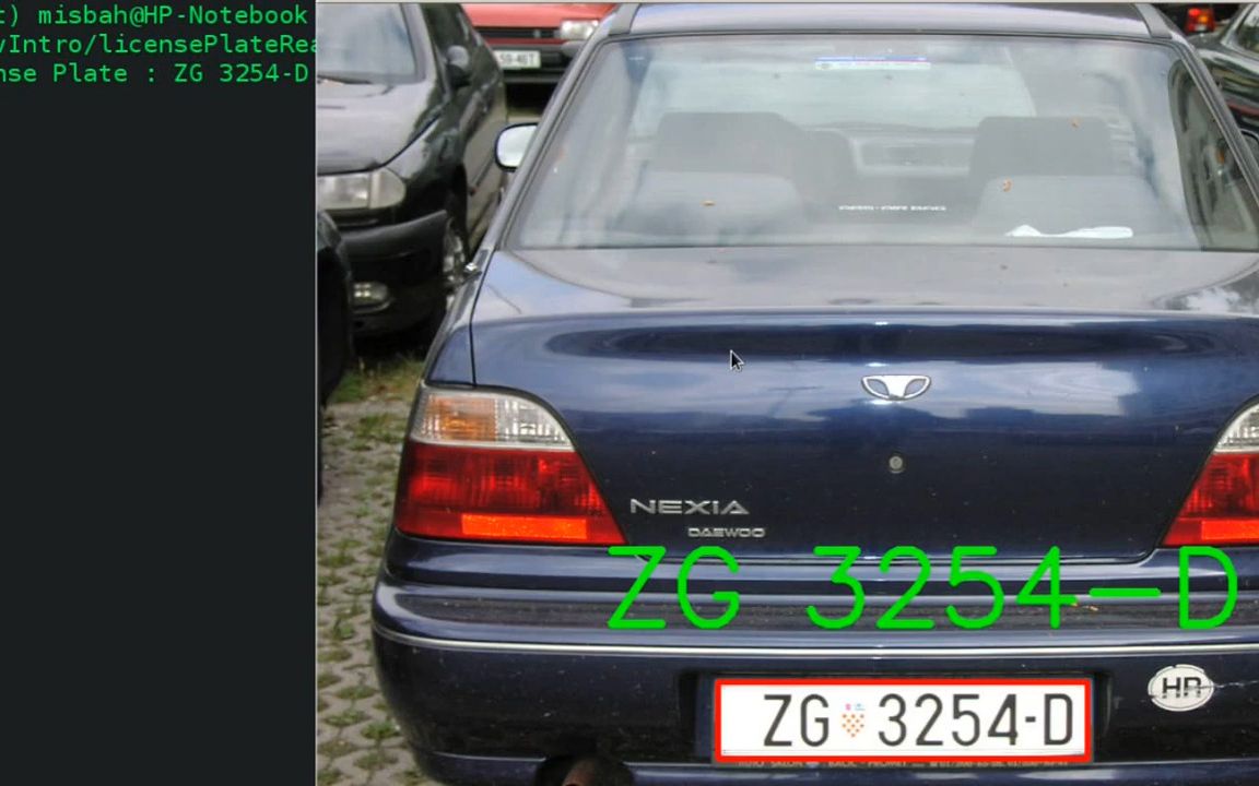 License Plate Detection using OpenCV and Python - Number Plate Text ...