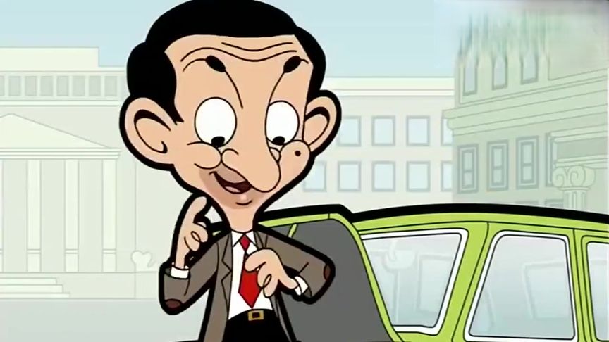 憨豆先生动画版:憨豆这次的小聪明成功了?