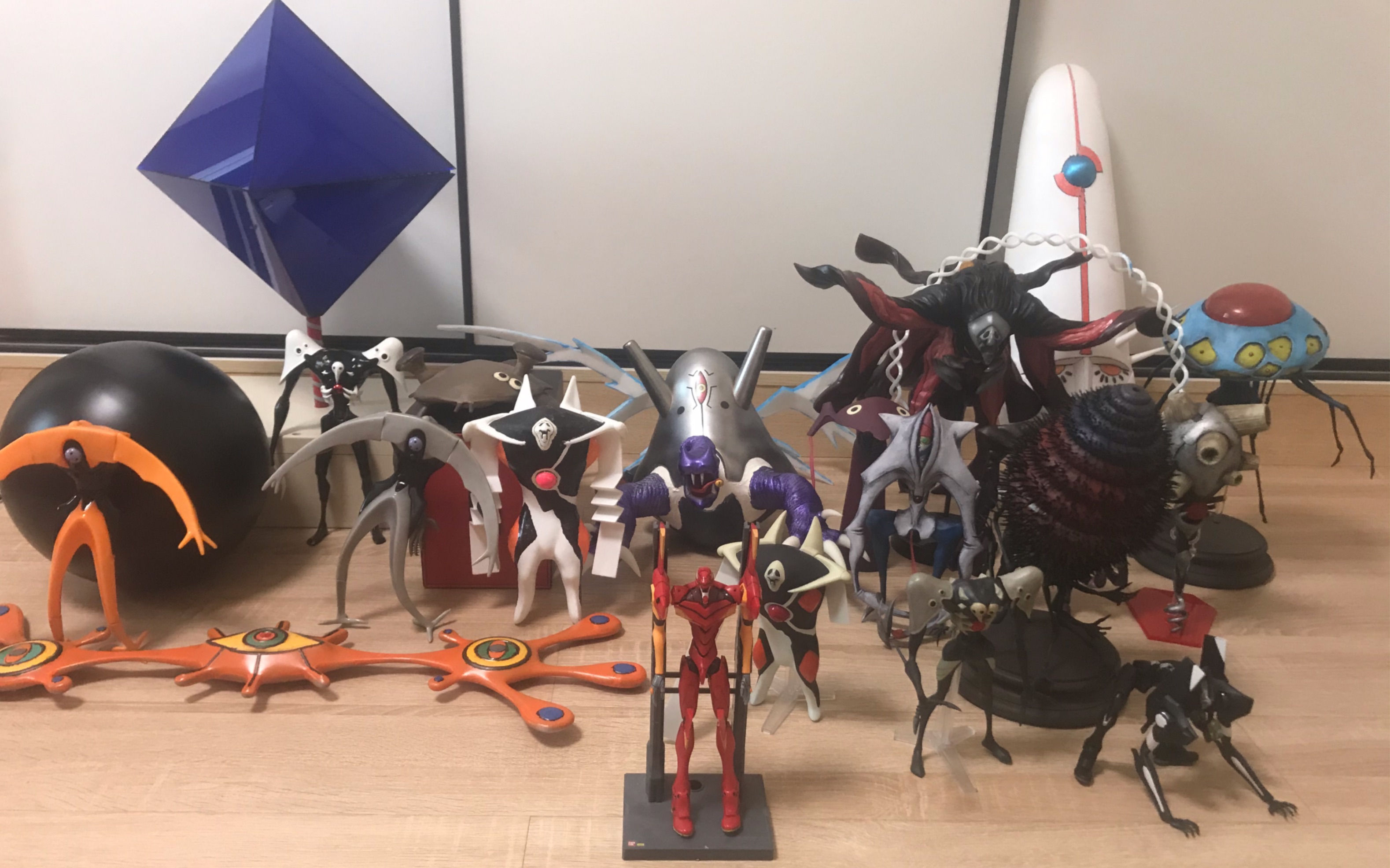 EVA新世纪福音战士4月到现在的使徒模型打卡