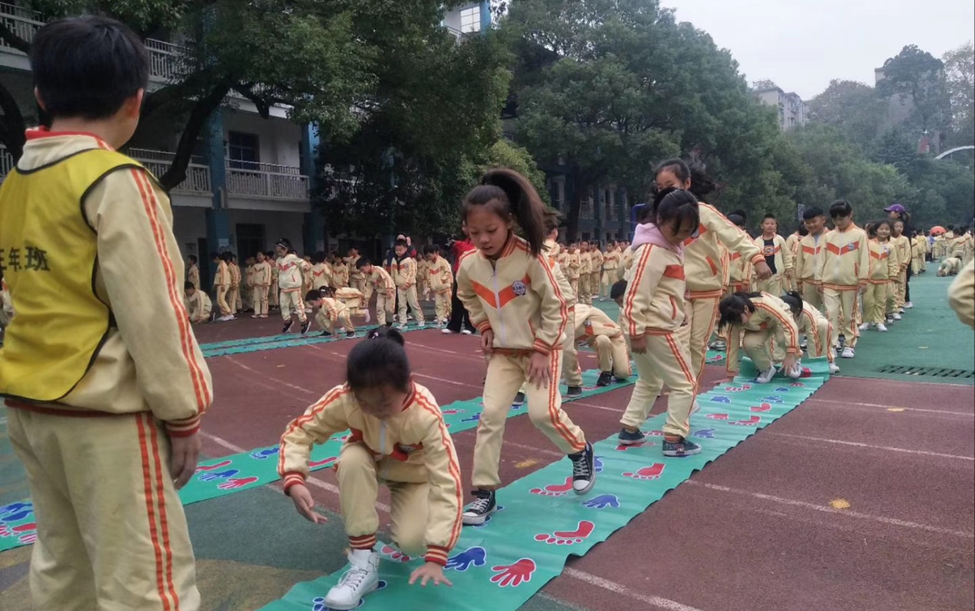 株洲市八达小学观摩学习