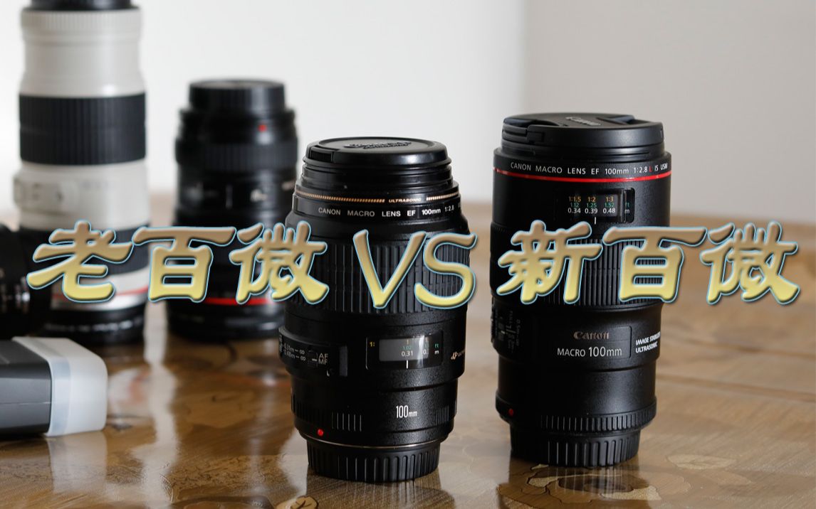 佳能100mm F2.8 微距镜头评测——新老百微