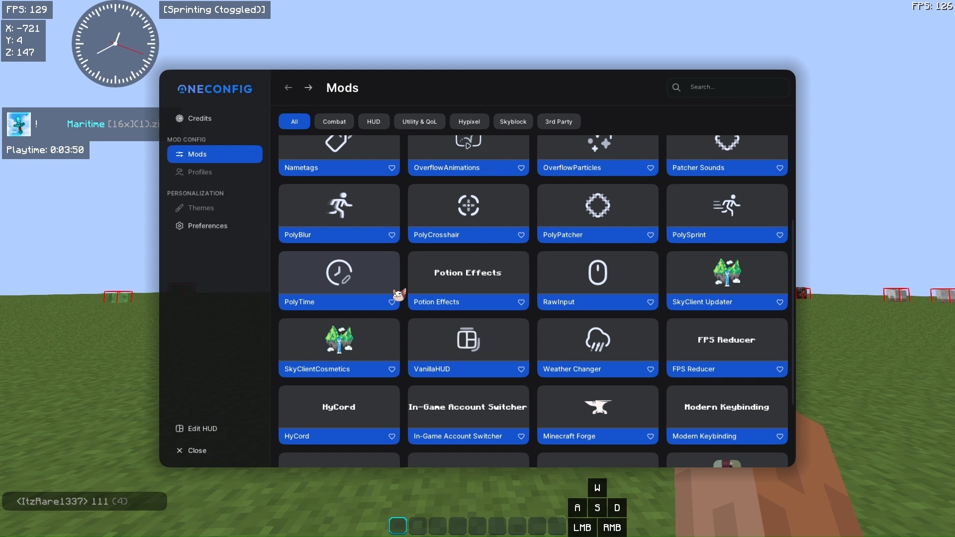 2k25你应该拥有的客户端Oneconfig!_我的世界_演示