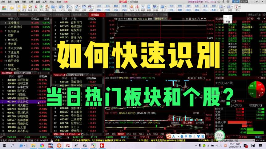 11.同花顺如何发现热点板块?