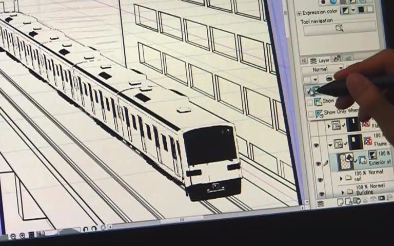 Clip studio paint的教程01