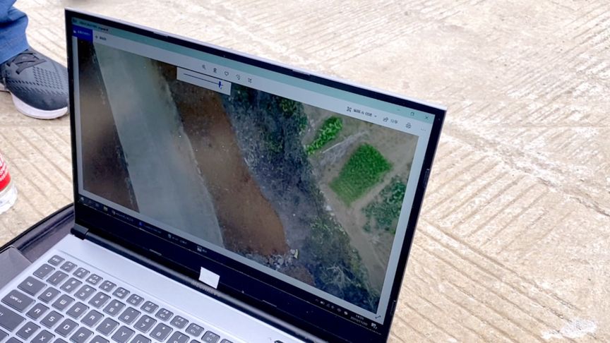 观摩新昌大疆无人机农业应用,人工智能自动化是现代农业趋势