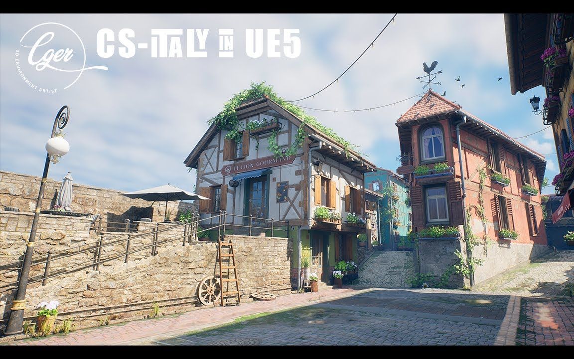 用UE5重置CS意大利地图