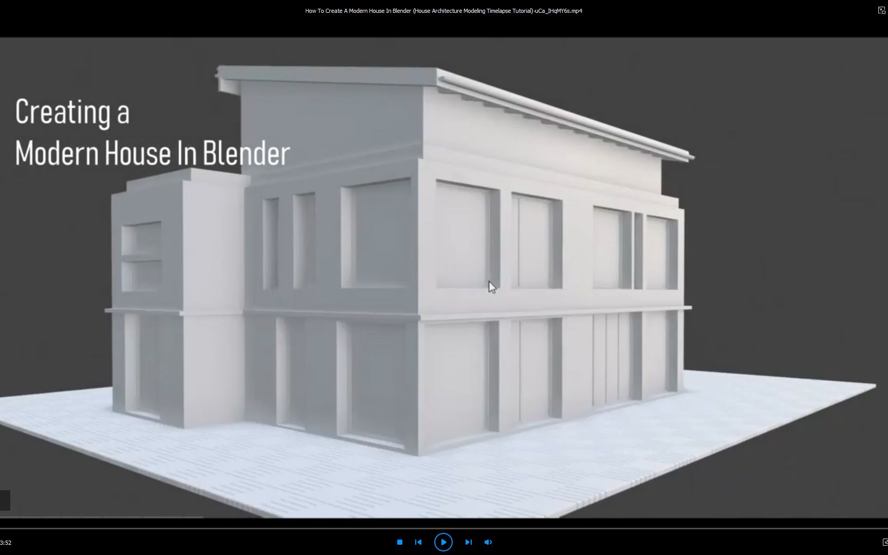 blender-建筑渲染教程-cad平面图到3d