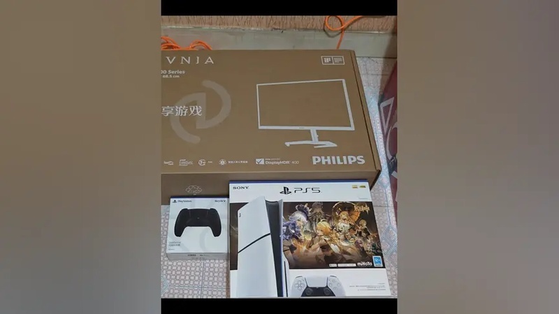 开箱+装机教程 原神启动!PS5 开箱+装机教程 原神启动