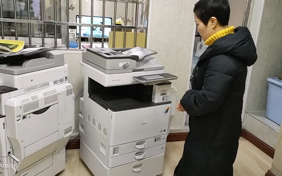 改装的理光4502激光瓷像打印机 操作流程 小白一天学会 效果杠杠的