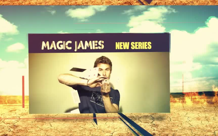 AE模板-画面晃动立体效果的体育运动精彩画面时尚人物主播模特介绍...