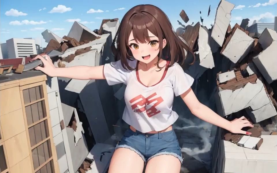 巨大娘巨大化二次元少女GTS Ai - pt5
