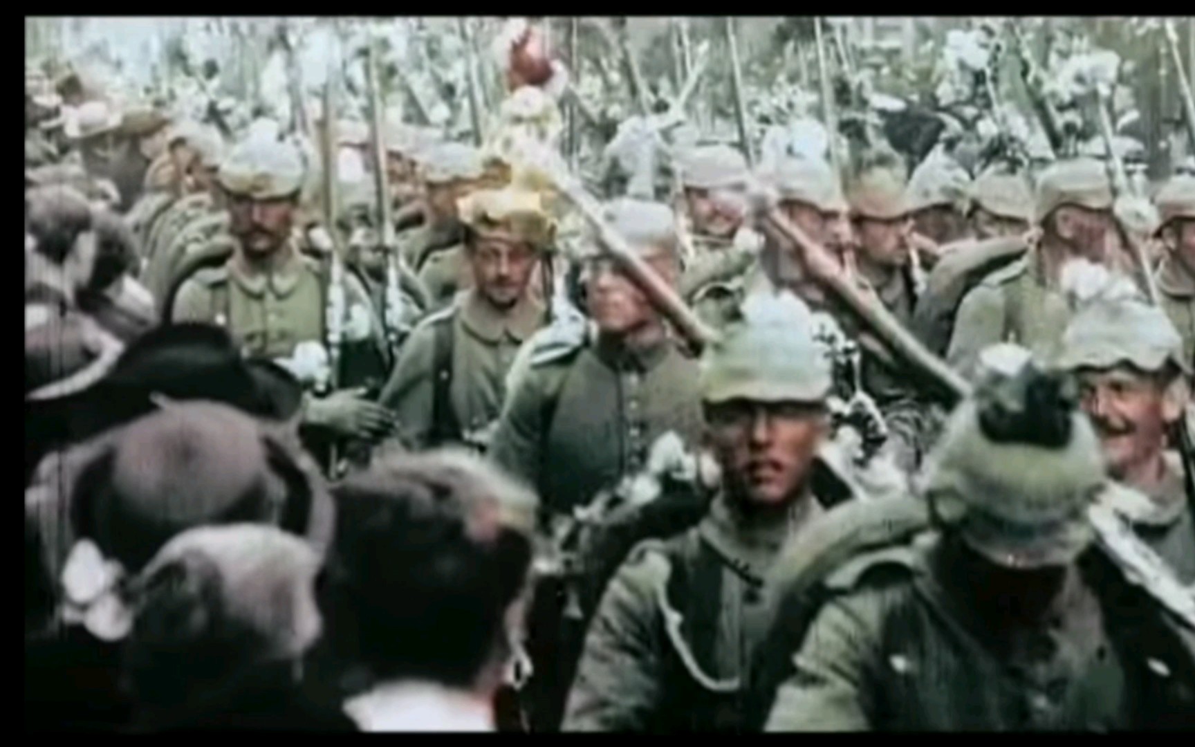 【后期上色】长达七分钟的第一次世界大战珍贵录像