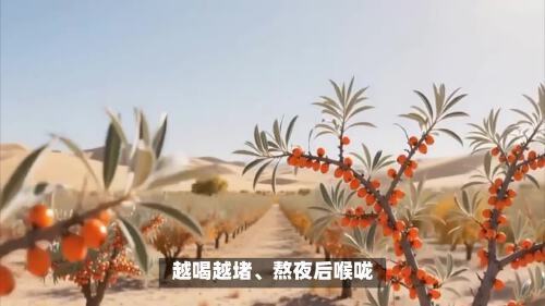 牙龈出血别只补VC!沙棘原浆一招润嗓又护龈,效果翻倍!