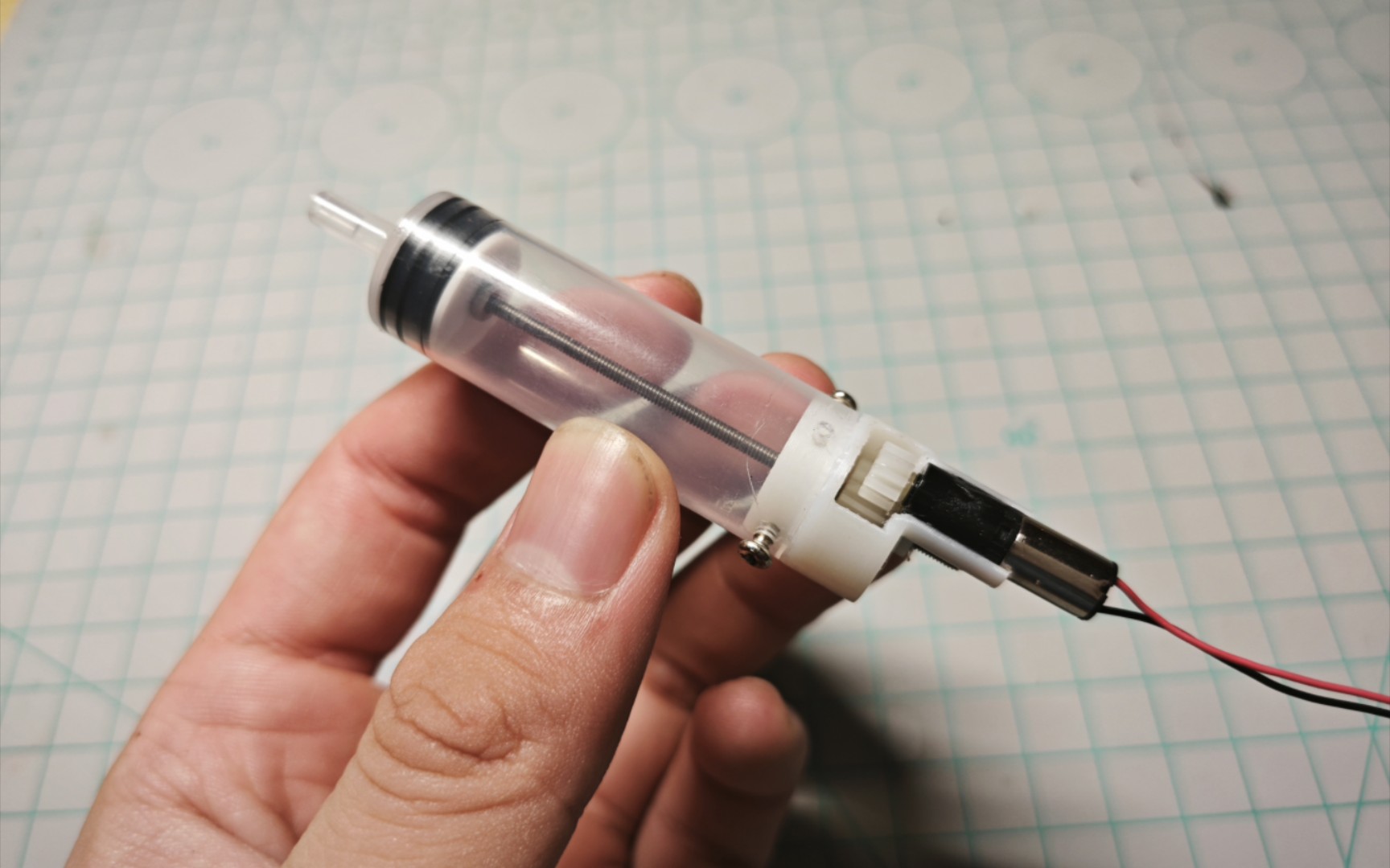 rc潜艇微型唧筒,样品测试,功能达到预期