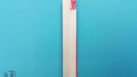 漂亮的折纸蝴蝶戒指,简单几步折出立体好看的戒指