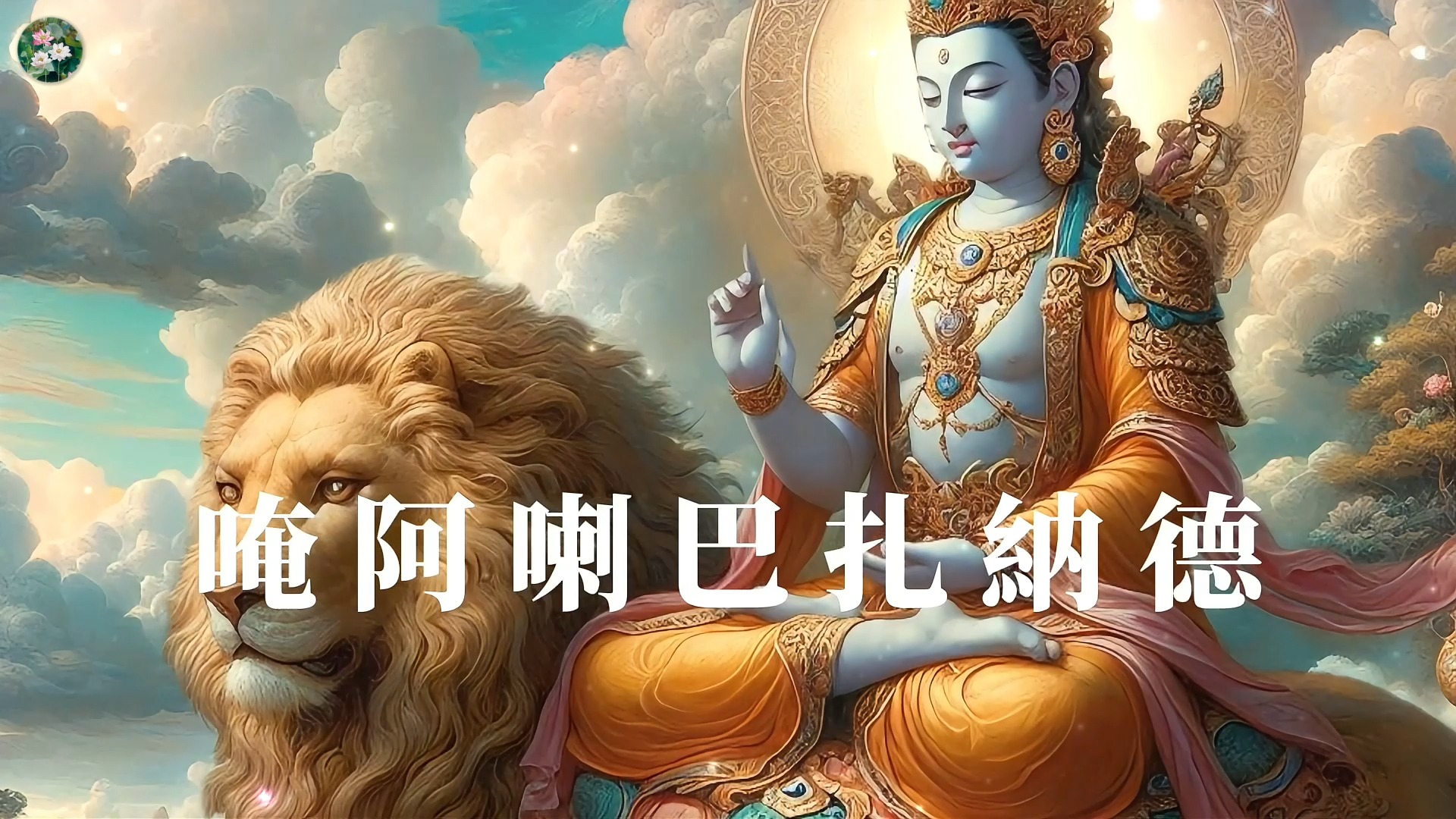 文殊菩萨智慧咒 开智慧 文殊菩萨心咒 好运连连 悦耳佛音 清新女声版