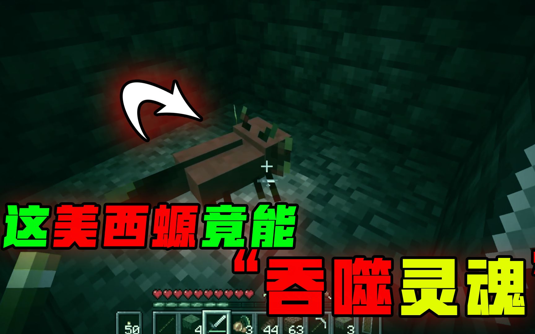 我的世界:位于繁茂洞穴的奇怪村庄,在其下方竟藏着个可怕蝾螈!_我的...