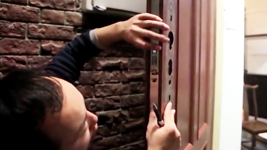 智能家居丨三星智能指纹锁安装指导