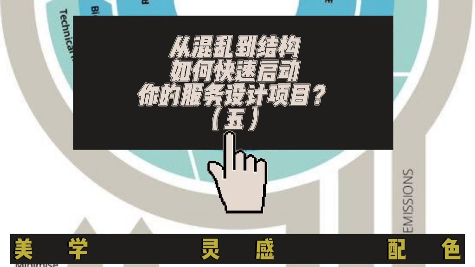 从混乱到结构,快速启动你的服务设计项目(五)