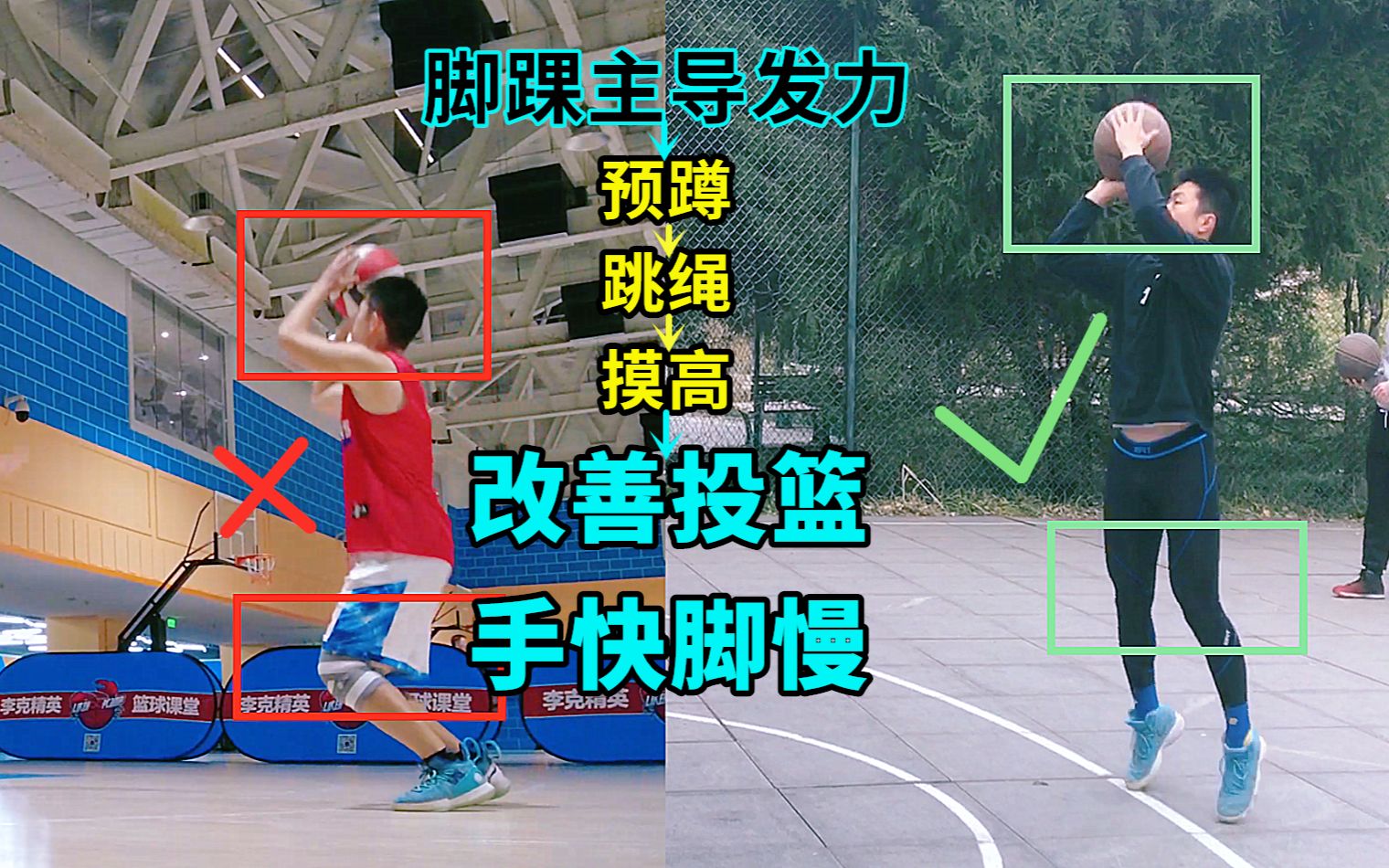 【偏方】我到底是如何解决投篮手快脚慢的? (内含详细方案)