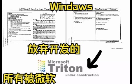 所有被微软放弃或取消开发的 Windows 系统(已知)