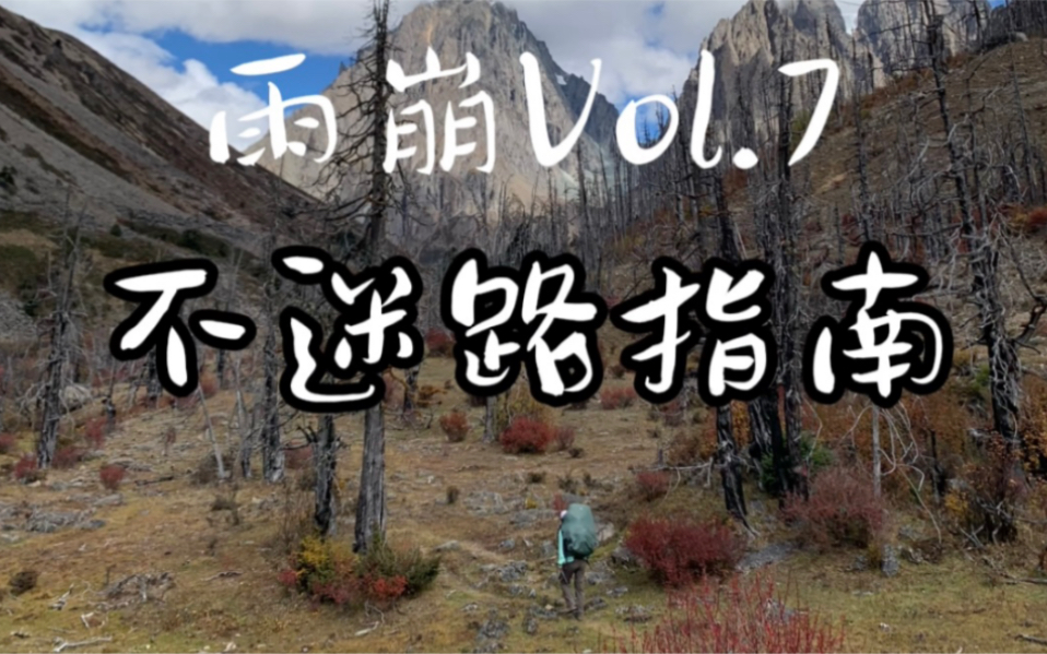 Vol.7【雨崩最全攻略】两步路轨迹怎么用？重装徒步也能用的教程【famous蛋白】