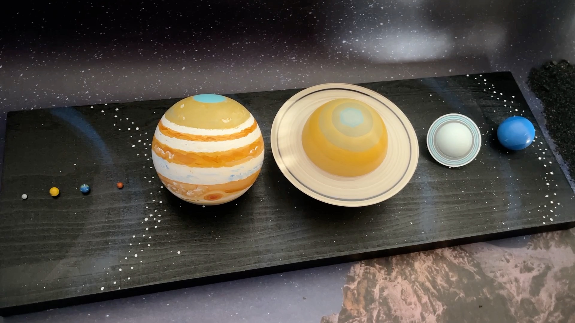 1:15亿八大行星模型,越看越美