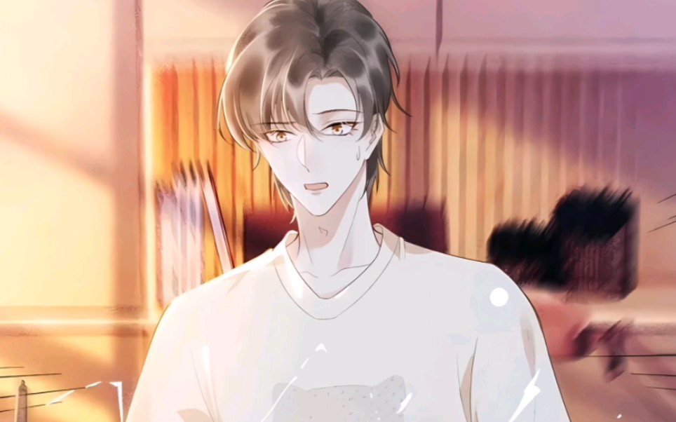 【双男主漫画】1 男人因为画画穿越到了小说中双男主漫画解说国漫...