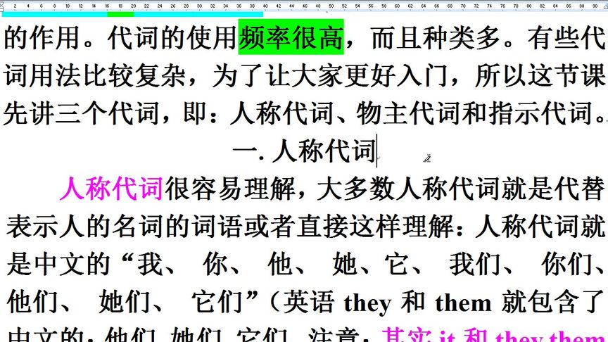 零基础英语入门代词的用法 代词主格,宾格,物主代词 第3课